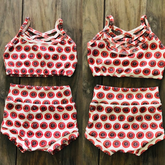 Custom | Matching Sets | Eeuc Custom Chipotle Textured 2pc Dance Set ...